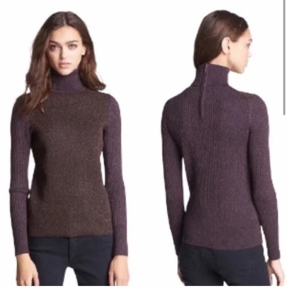 Tory Burch | Sweaters | Tory Burch Lindley Glam Shimmer Sparkle Wool ...